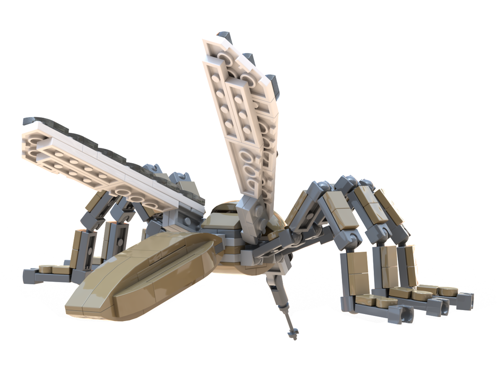 LEGO MOC-240604 Upscaled Mosquito by BorrisTheBricker | Rebrickable ...