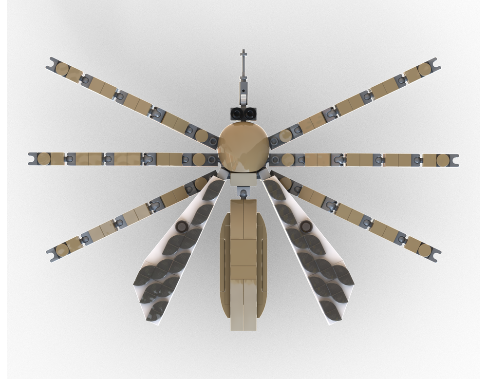 LEGO MOC Upscaled Mosquito by BorrisTheBricker | Rebrickable - Build ...
