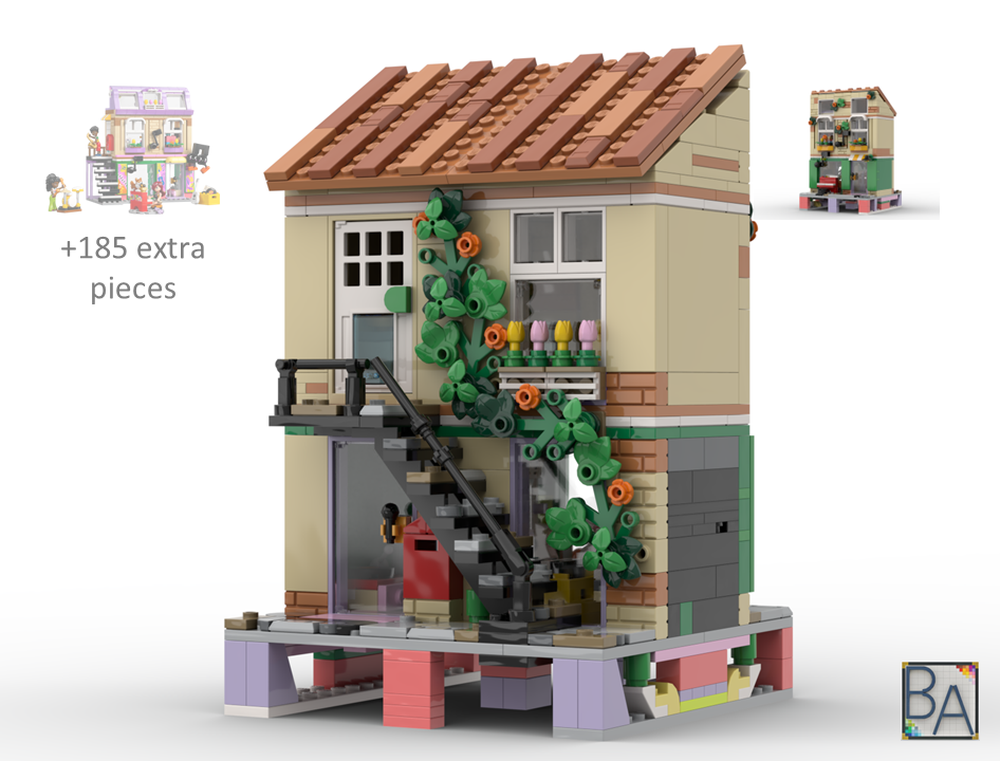 LEGO MOC-240606 Music Store - Riviera Extension by Brick Artisan ...