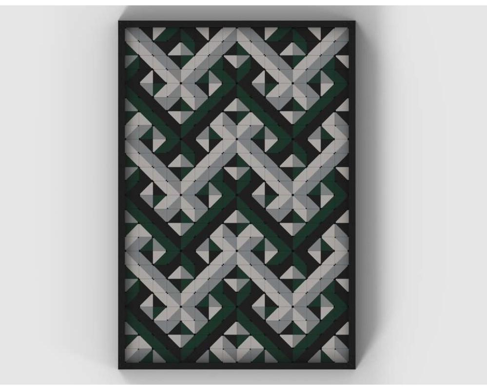 LEGO MOC-240612 Geometric Art by technic_Franz | Rebrickable - Build ...