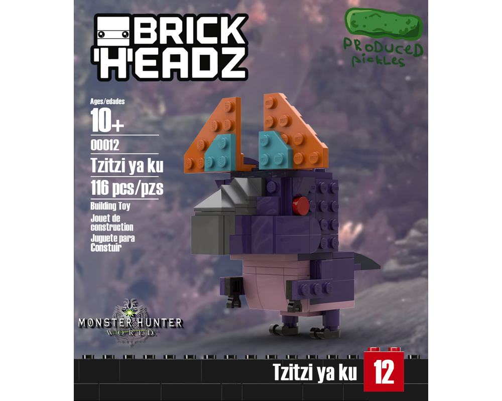 LEGO MOC Tzitzi ya ku (Monster Hunter World) by ProducedPickles ...
