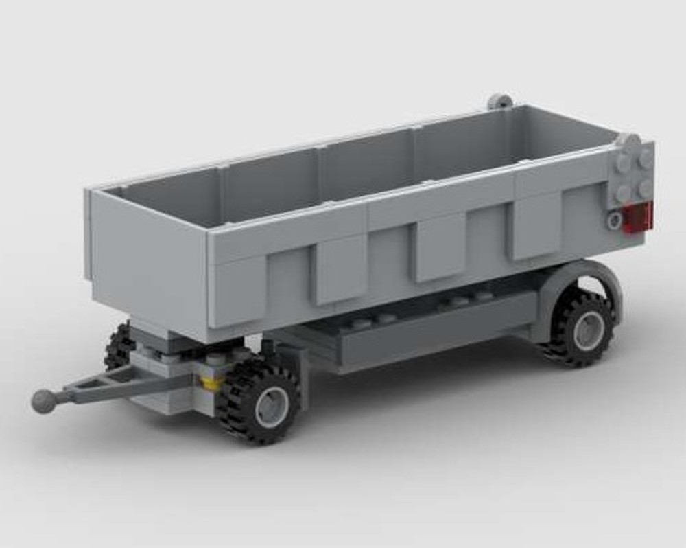 LEGO MOC Tipper Trailer for set 4434 by Frapez1972 | Rebrickable ...