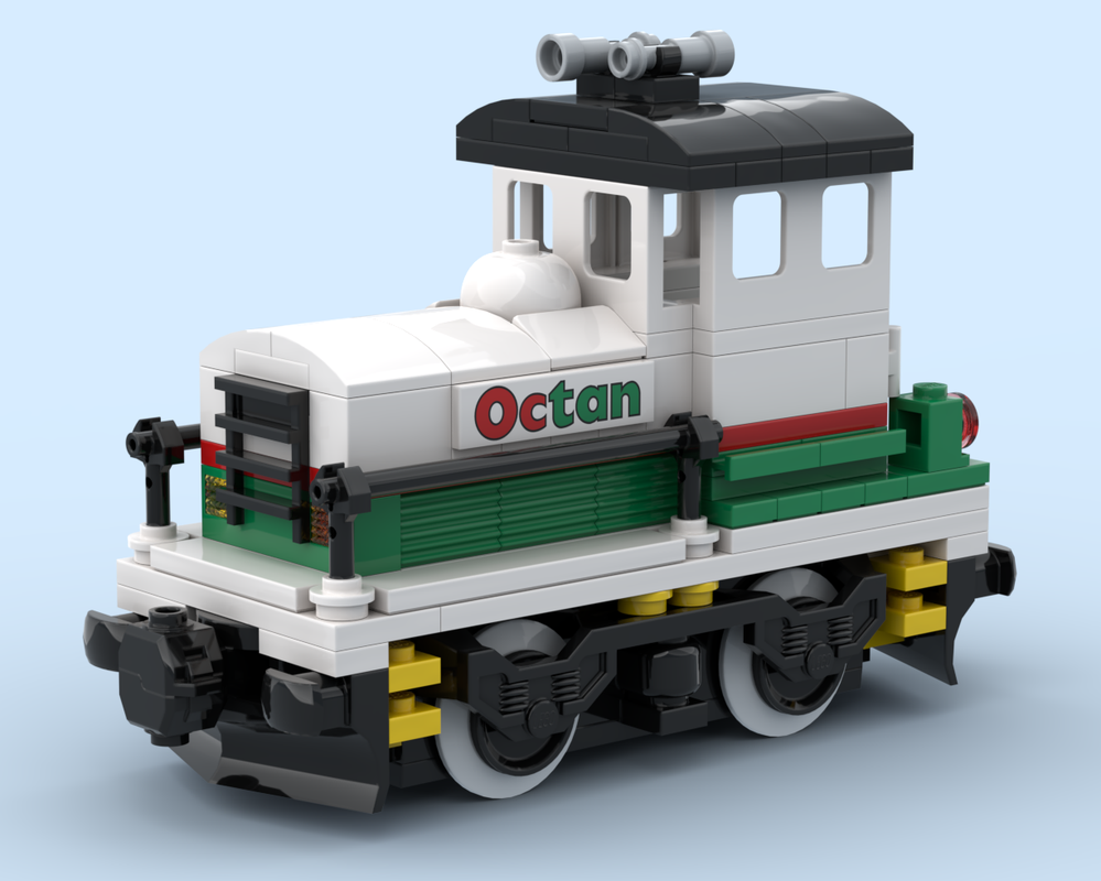 LEGO MOC Octan Switcher Locomotive by BatteryPoweredBricks ...