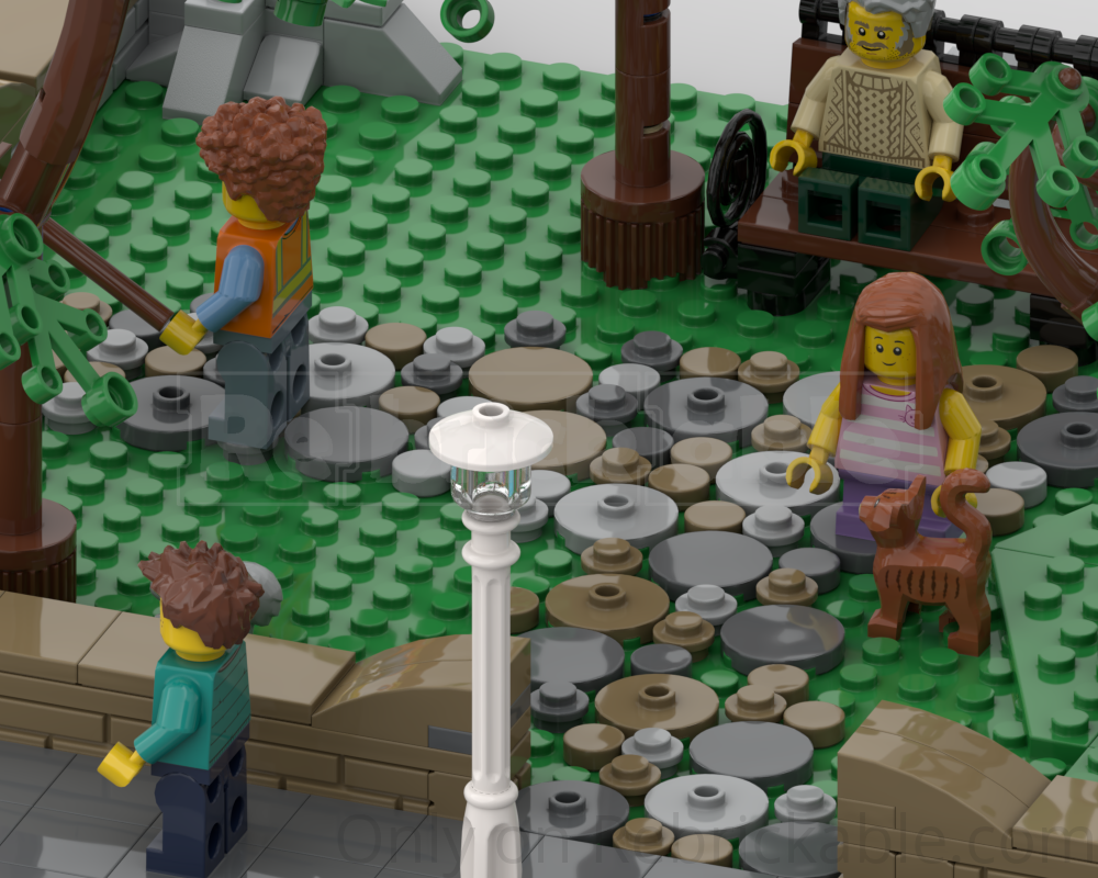 LEGO MOC Princeton Plainsboro – Park Area by Sambir | Rebrickable ...