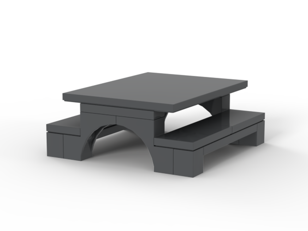 LEGO MOC Picnic Table by BrickAndBuildsI | Rebrickable - Build with LEGO