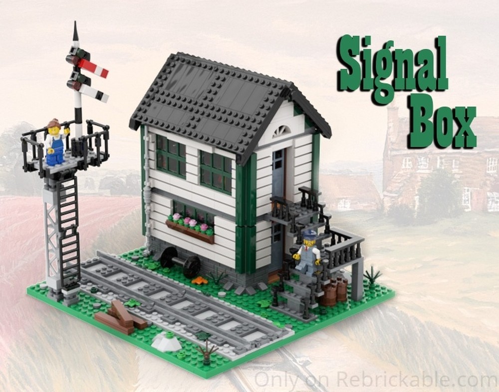 LEGO MOC-240636 Signal Box by Mikey_Brickalloti | Rebrickable - Build ...