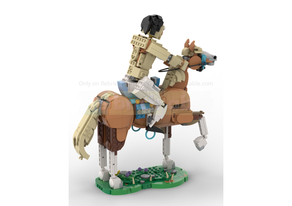 LEGO MOC 31137+31166 Horse Rider by zengogobrick | Rebrickable - Build ...