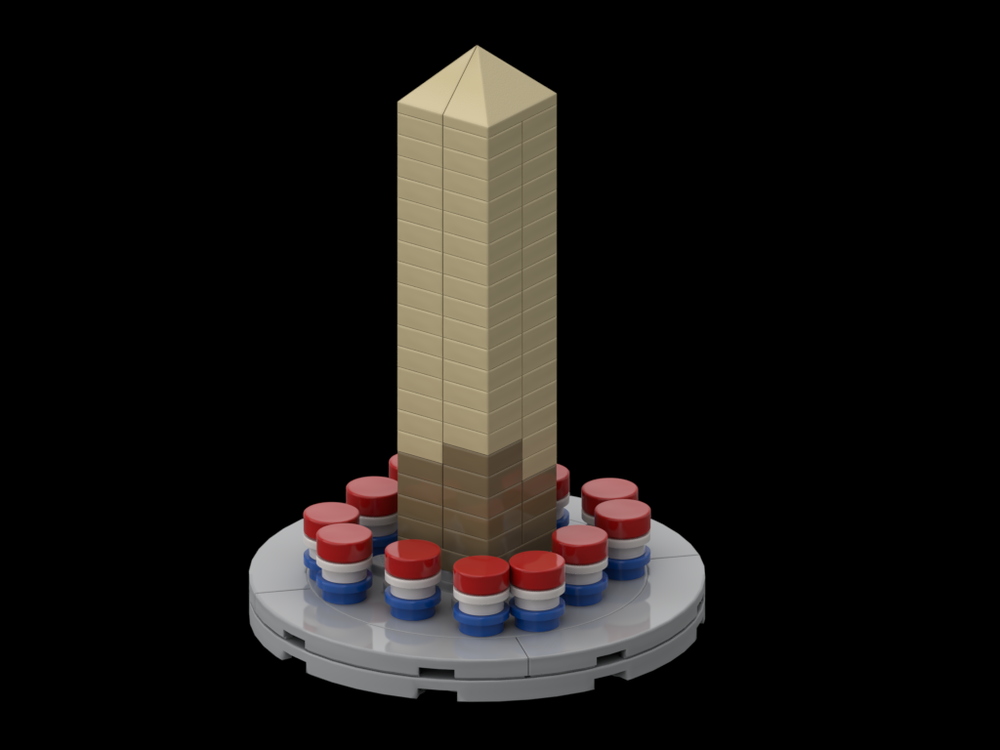 LEGO MOC-240639 Washington monument by Bricktherory | Rebrickable ...