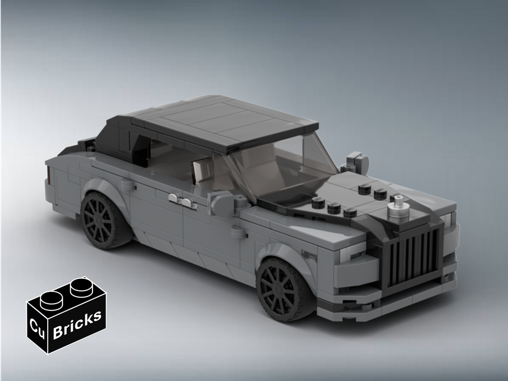 LEGO MOC-240642 Rolls-Royce Phantom by CuBricks | Rebrickable - Build ...
