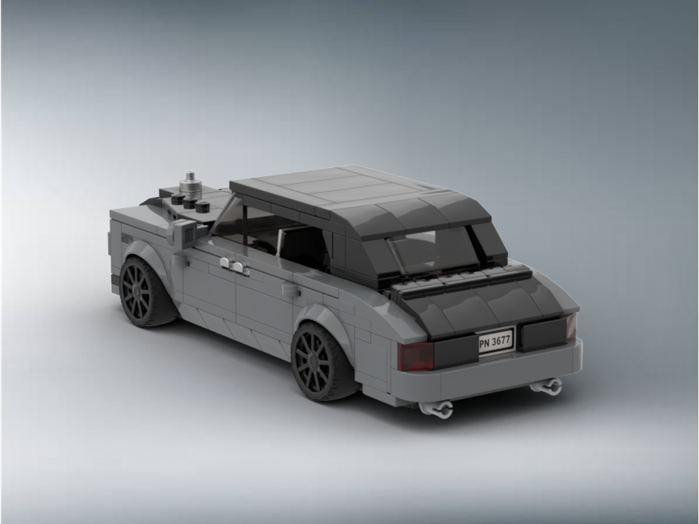 LEGO MOC-240642 Rolls-Royce Phantom by CuBricks | Rebrickable - Build ...
