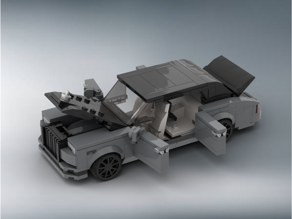LEGO MOC-240642 Rolls-Royce Phantom by CuBricks | Rebrickable - Build ...