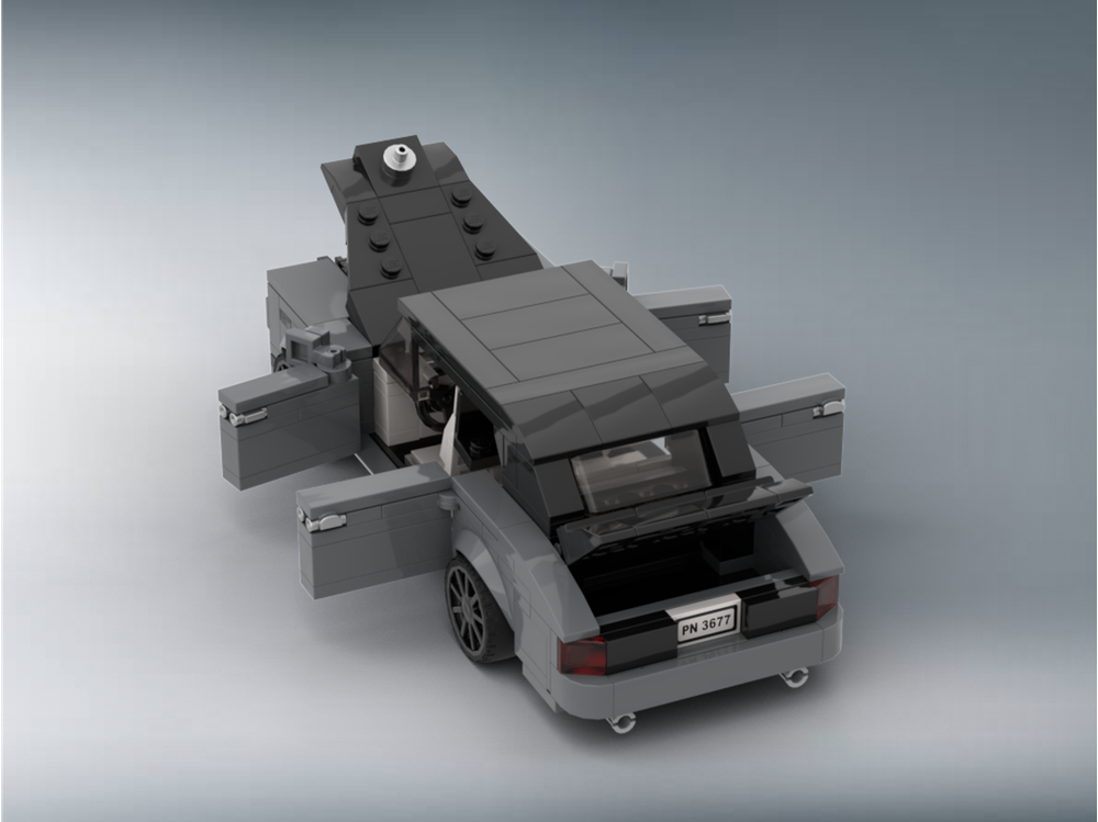 LEGO MOC-240642 Rolls-Royce Phantom by CuBricks | Rebrickable - Build ...