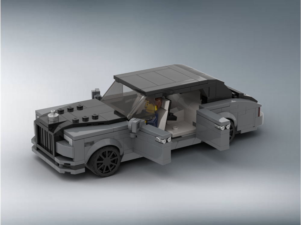 LEGO MOC-240642 Rolls-Royce Phantom by CuBricks | Rebrickable - Build ...