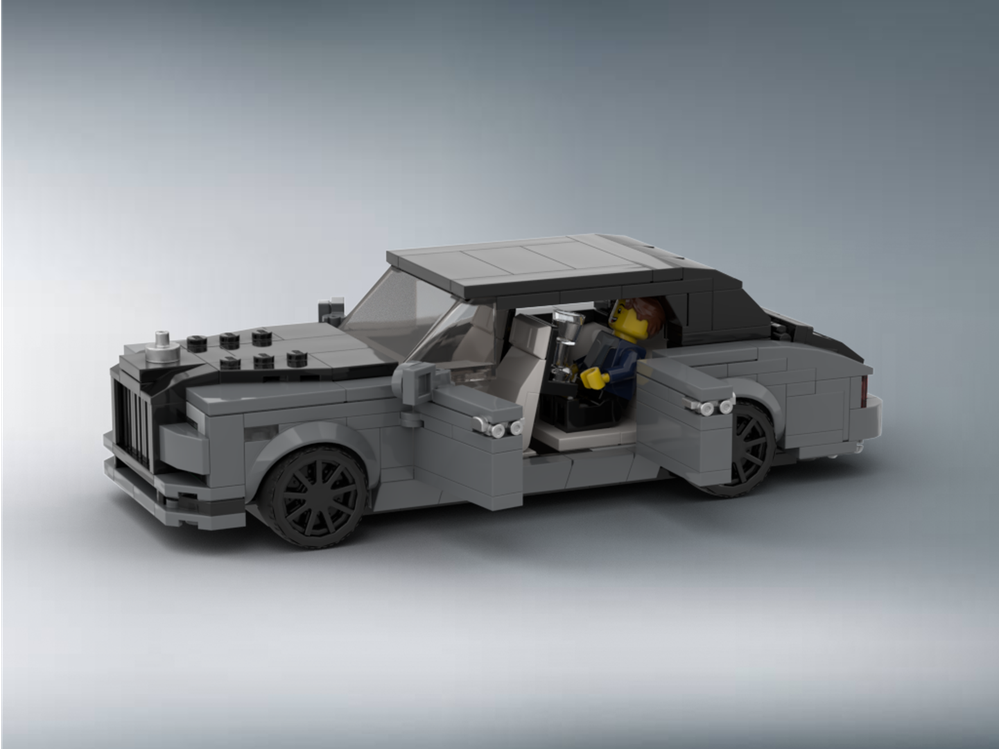 LEGO MOC-240642 Rolls-Royce Phantom by CuBricks | Rebrickable - Build ...
