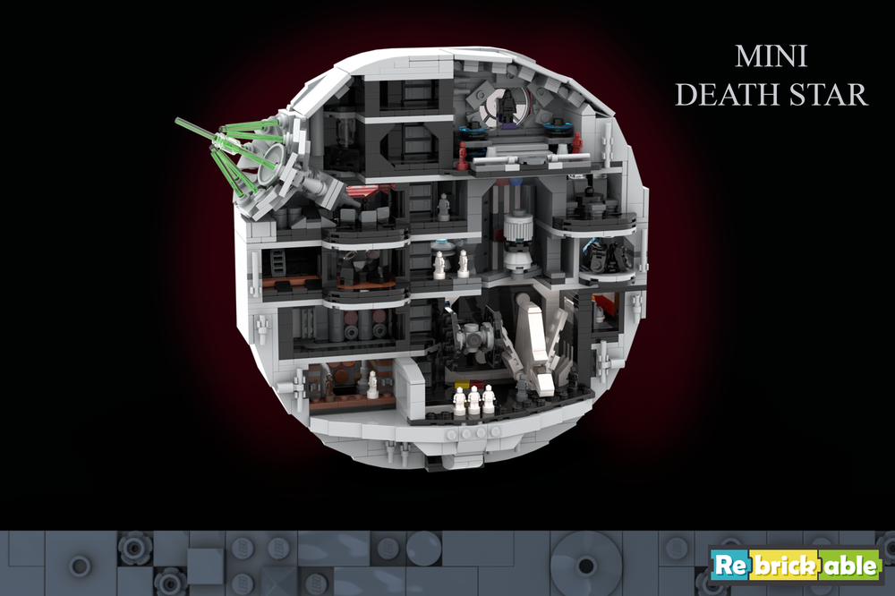 LEGO MOC-240647 Mini UCS Death Star by christromans | Rebrickable ...