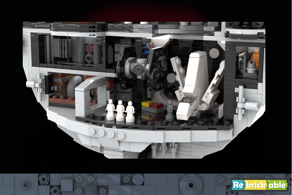 LEGO MOC-240647 Mini UCS Death Star by christromans | Rebrickable ...