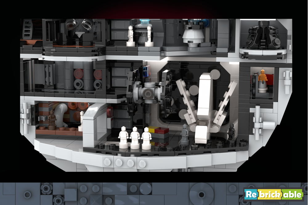 LEGO MOC-240647 Mini UCS Death Star by christromans | Rebrickable ...