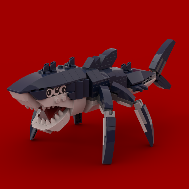 LEGO MOC-240670 Chainsaw Man: Beam The Shark Devil by AinzaBuilds ...