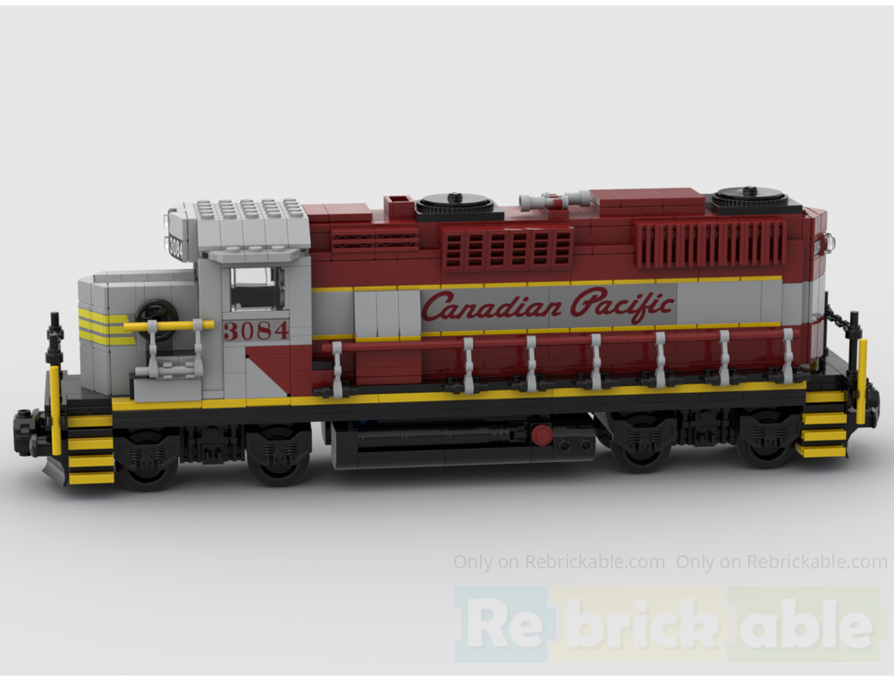 LEGO MOC-240677 Canadian Pacific Heritage GP38-2 by CrazyCows6 ...
