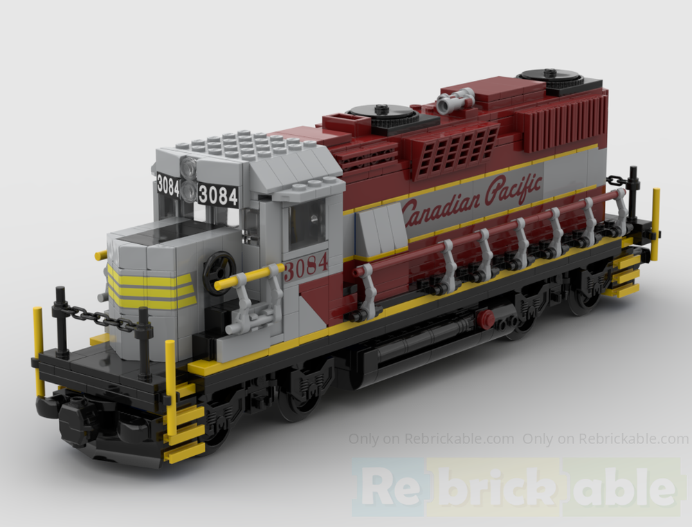 LEGO MOC-240677 Canadian Pacific Heritage GP38-2 by CrazyCows6 ...