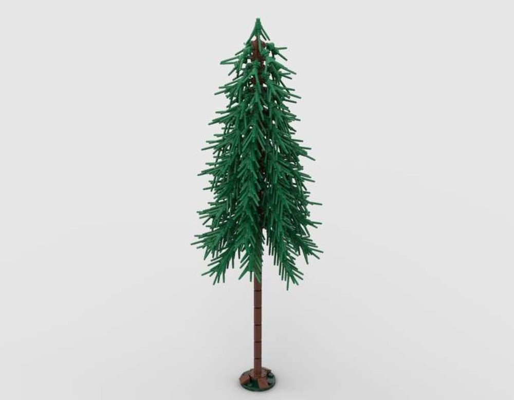 LEGO MOC Very large fir tree (fir tree verson 3) by Frog Mocs ...