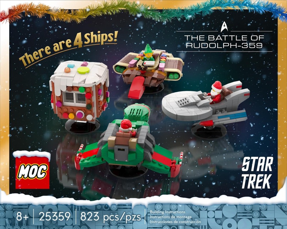 LEGO MOC-240696 The Battle of Rudolph-359: A Star Trek Christmas ...