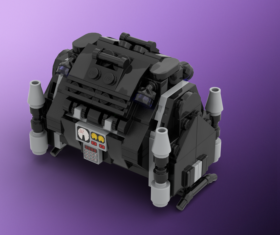 LEGO MOC Sulfur Drone Crate by Spaceoid | Rebrickable - Build with LEGO
