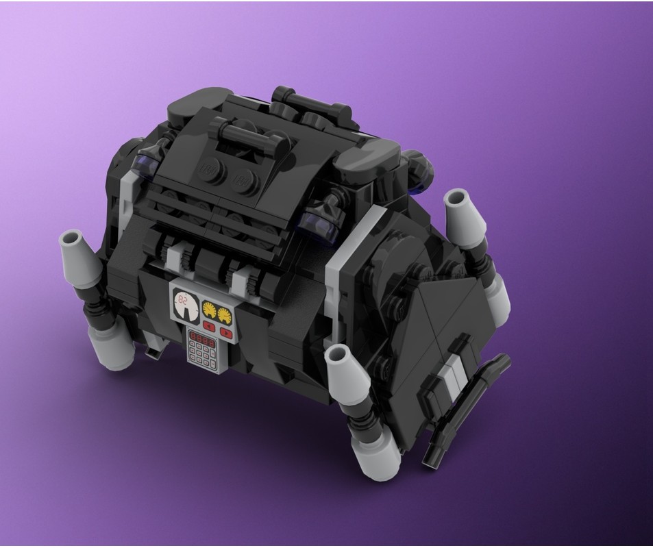 LEGO MOC Sulfur Drone Crate by Spaceoid | Rebrickable - Build with LEGO