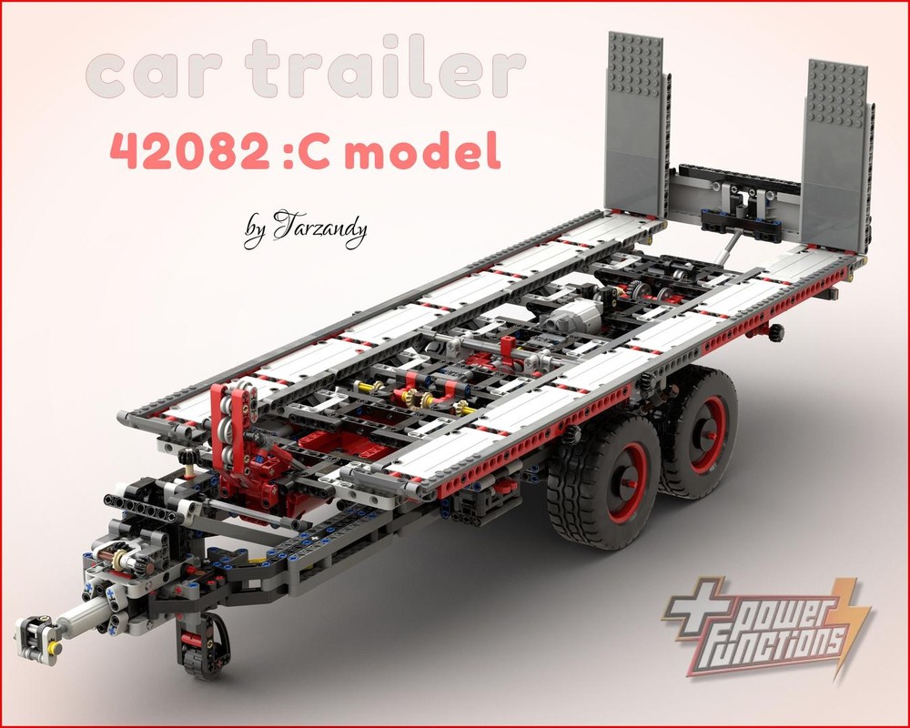 LEGO MOC 42082: c model - CAR TRAILER by Tarzandy | Rebrickable - Build ...