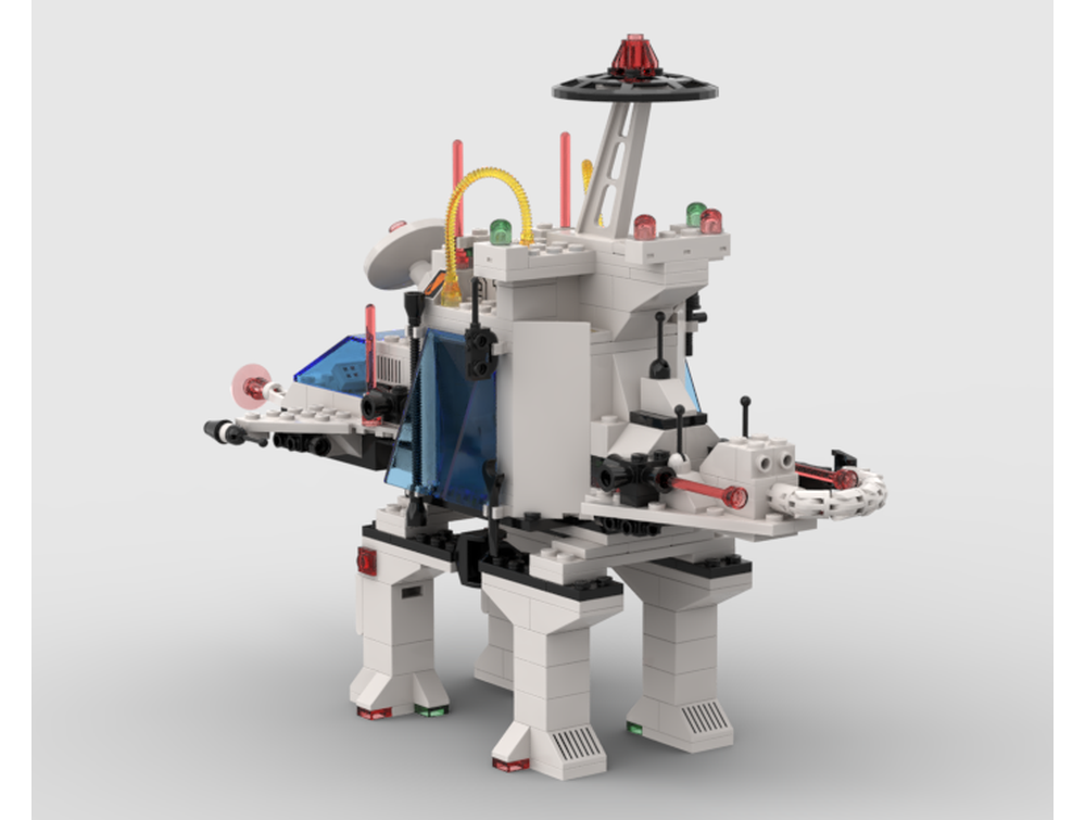 LEGO MOC Lunar Guardian Walker by gigau | Rebrickable - Build with LEGO