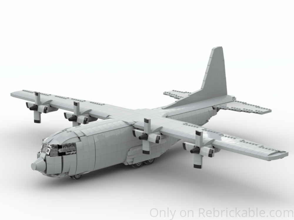 LEGO MOC-240709 Lockheed Martin C-130 Hercules by JojoTheBuilder ...