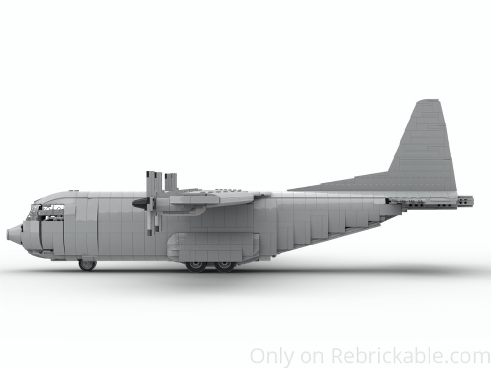 LEGO MOC-240709 Lockheed Martin C-130 Hercules by JojoTheBuilder ...