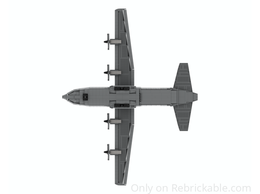 LEGO MOC Lockheed Martin C-130 Hercules by JojoTheBuilder | Rebrickable ...