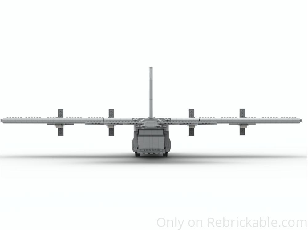 LEGO MOC Lockheed Martin C-130 Hercules by JojoTheBuilder | Rebrickable ...