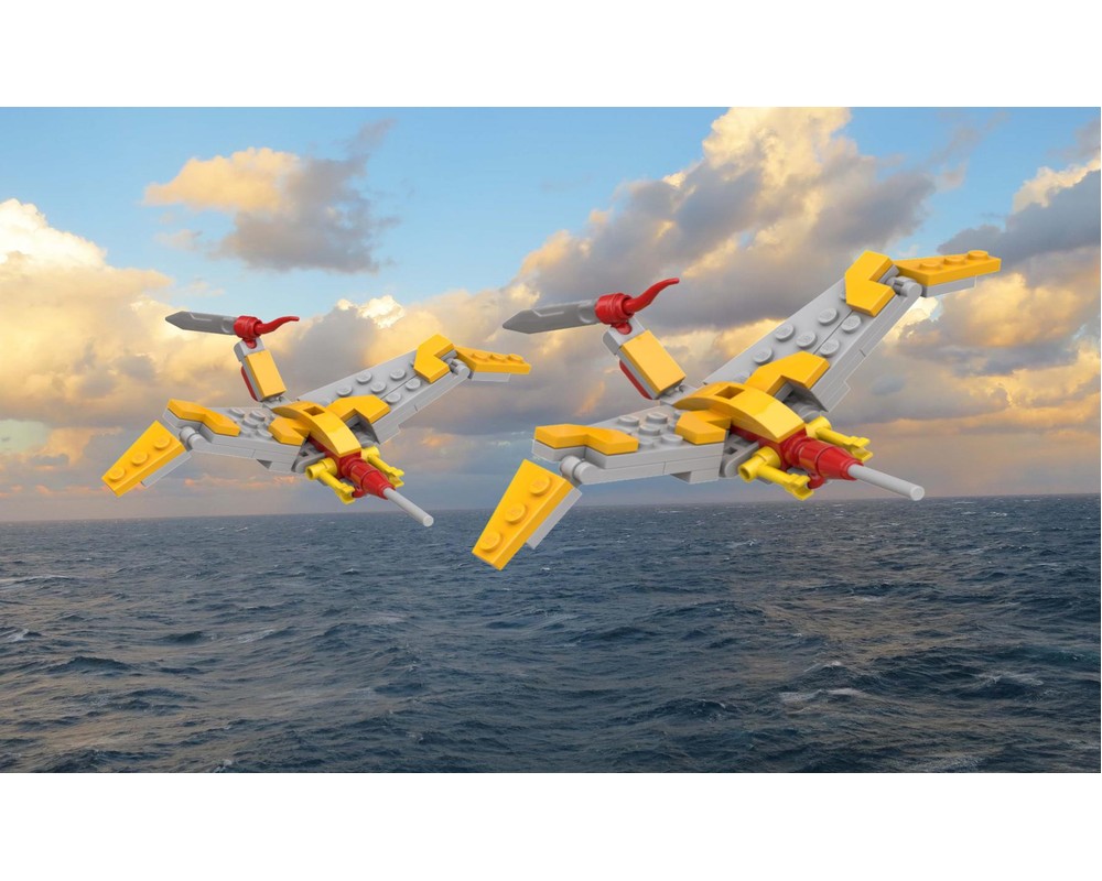 LEGO MOC Nano Pterodactyl by LegoOri | Rebrickable - Build with LEGO