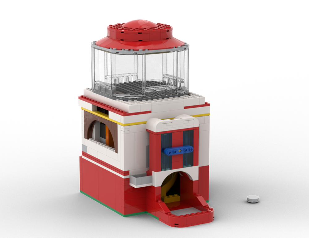LEGO MOC-240741 Gumball Machine by brickbicycle | Rebrickable - Build ...