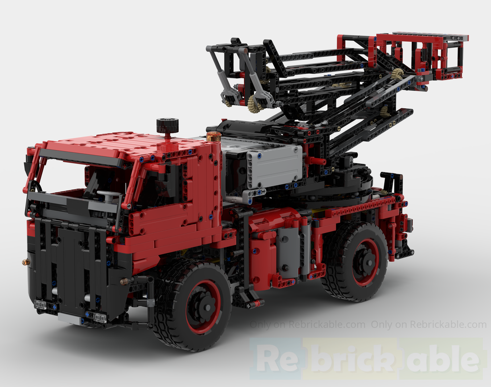 LEGO MOC-240744 Mobile Articulated Boom Lift 2.0 (42082 Alternate) by ...