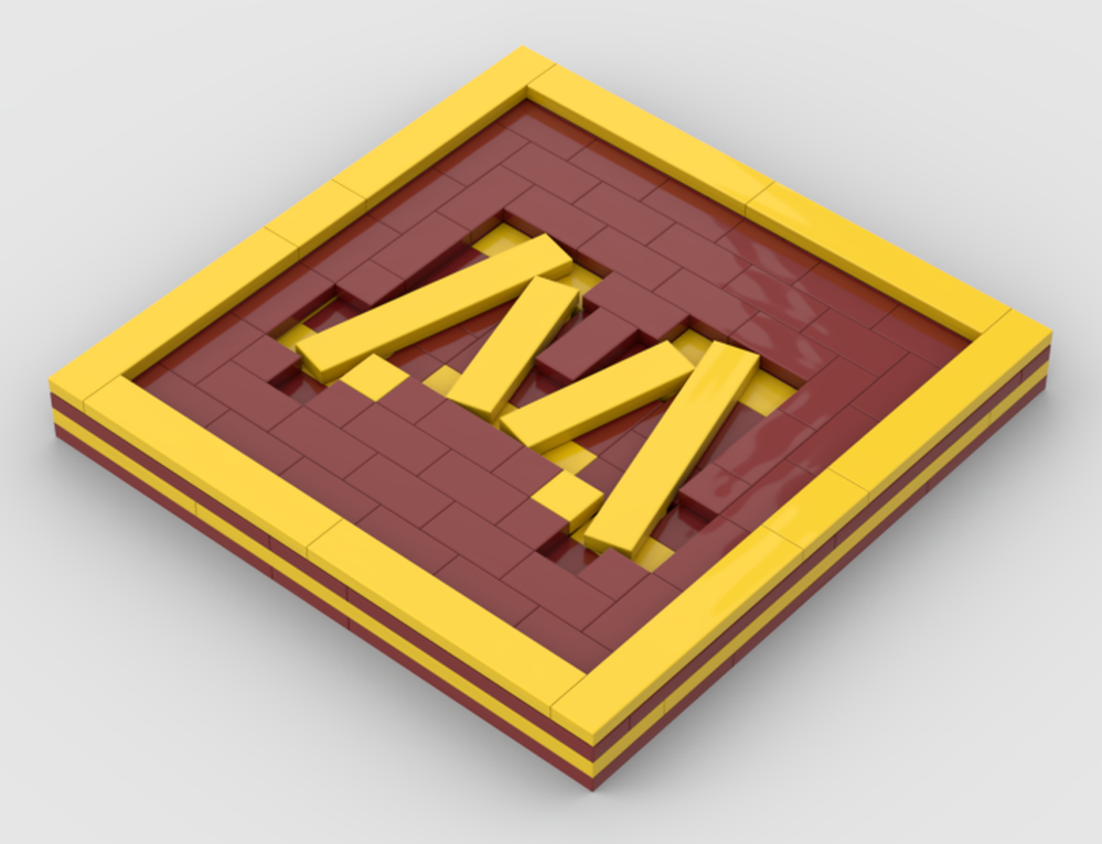 LEGO MOC University of Minnesota Coaster by HoboMan000 | Rebrickable ...