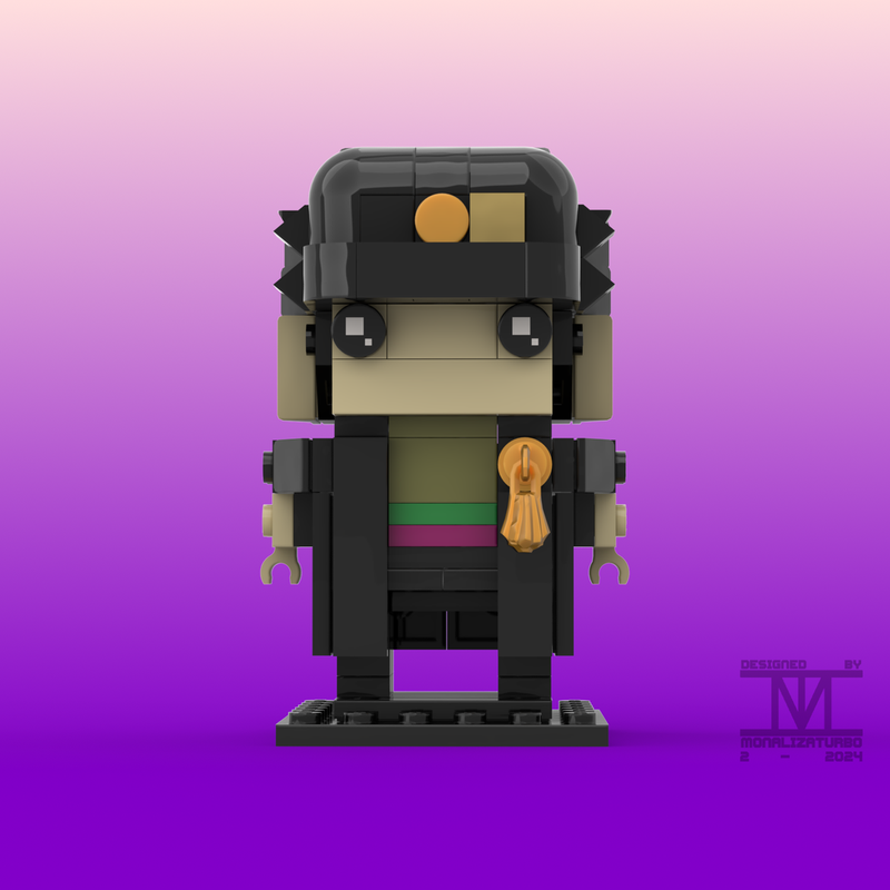 LEGO MOC Jotaro Kujo from JoJo's Bizarre Adventure - Brickheadz by ...
