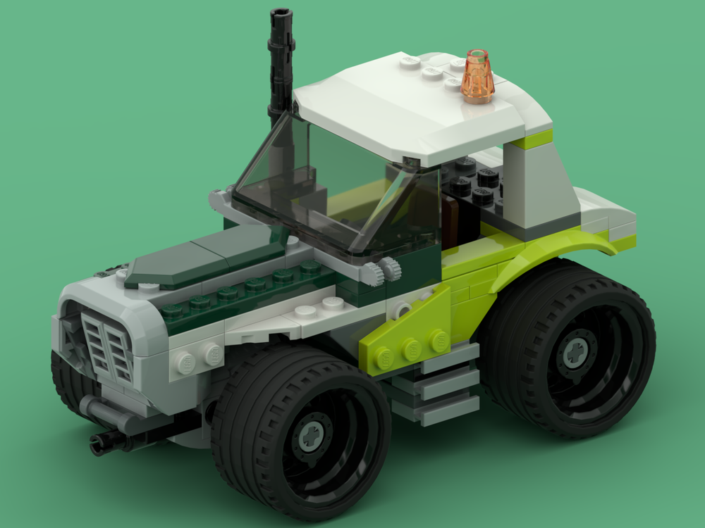 LEGO MOC 31103 Tractor by Dafeld | Rebrickable - Build with LEGO