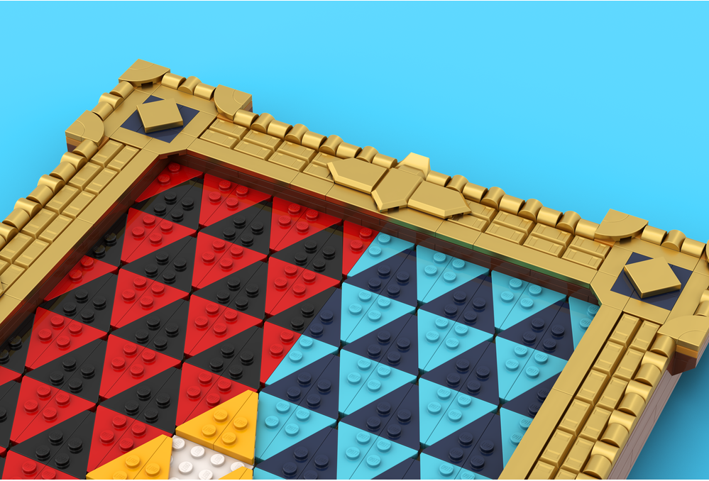 LEGO MOC The Legend of Zelda: Triforce Wall Art by brickfolk ...
