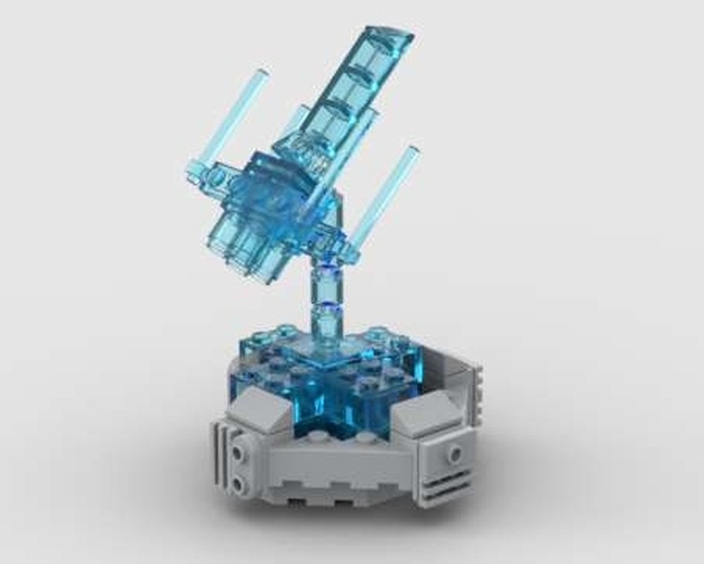 LEGO MOC-240791 Holotable with Rebel Fighter Ship by The BrickPharm ...