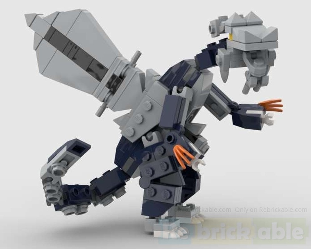 LEGO MOC-240793 Mega Baxcalibur by FLDragon1 | Rebrickable - Build with ...