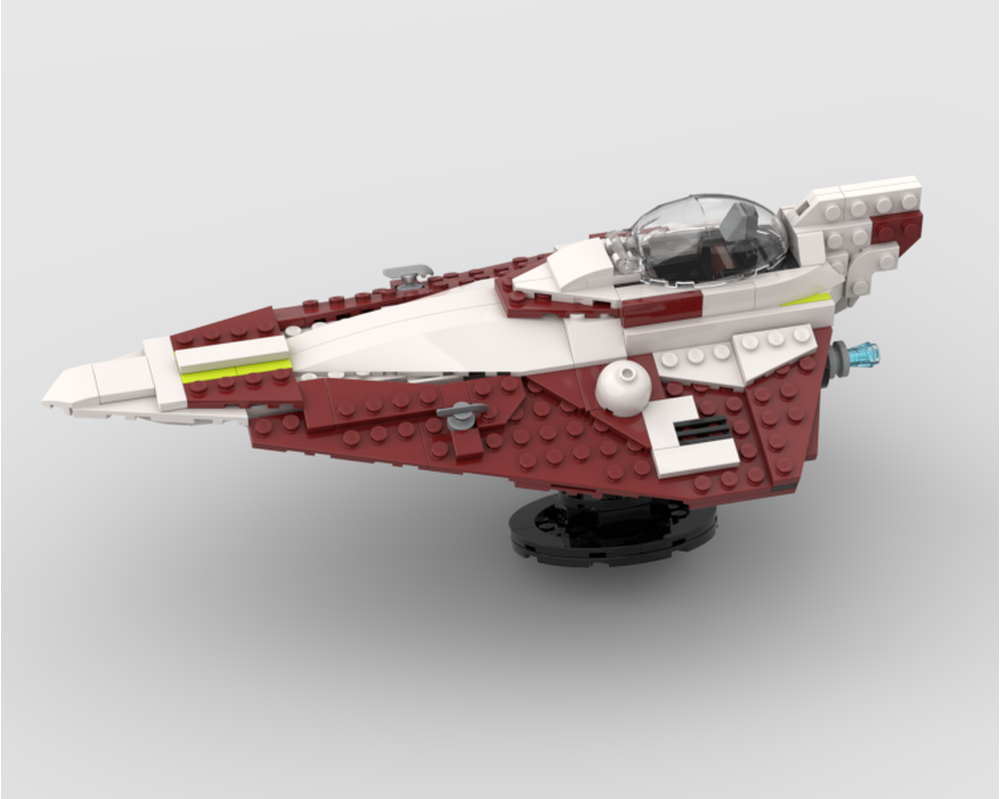 LEGO MOC-240801 Obi Wan's Starfighter by rottensushi | Rebrickable ...