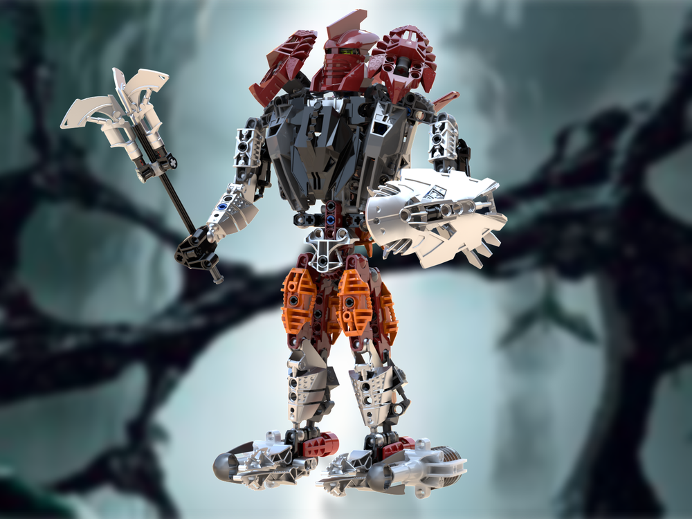 LEGO MOC-240809 Toa Akamai Nuva Adaptive Armor by LLep | Rebrickable ...
