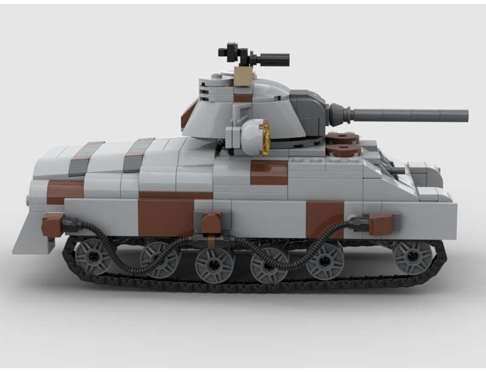 LEGO MOC-240810 Fallout Tactics Tank (M4 Sherman) by w3Kitt ...