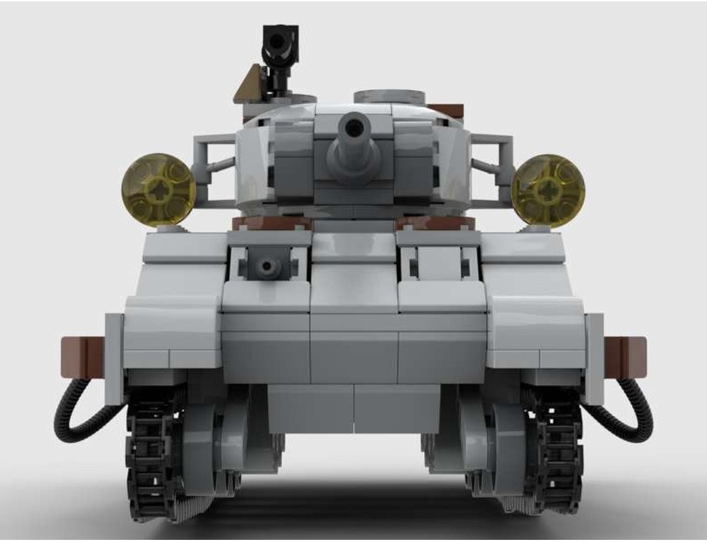 LEGO MOC-240810 Fallout Tactics Tank (M4 Sherman) by w3Kitt ...