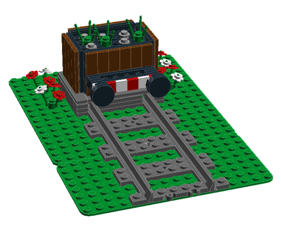 LEGO MOC Train end buffer by jval | Rebrickable - Build with LEGO