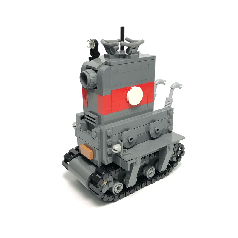 LEGO MOC Nop-03 Sarubia Tank by Lioncity Mocs | Rebrickable - Build ...