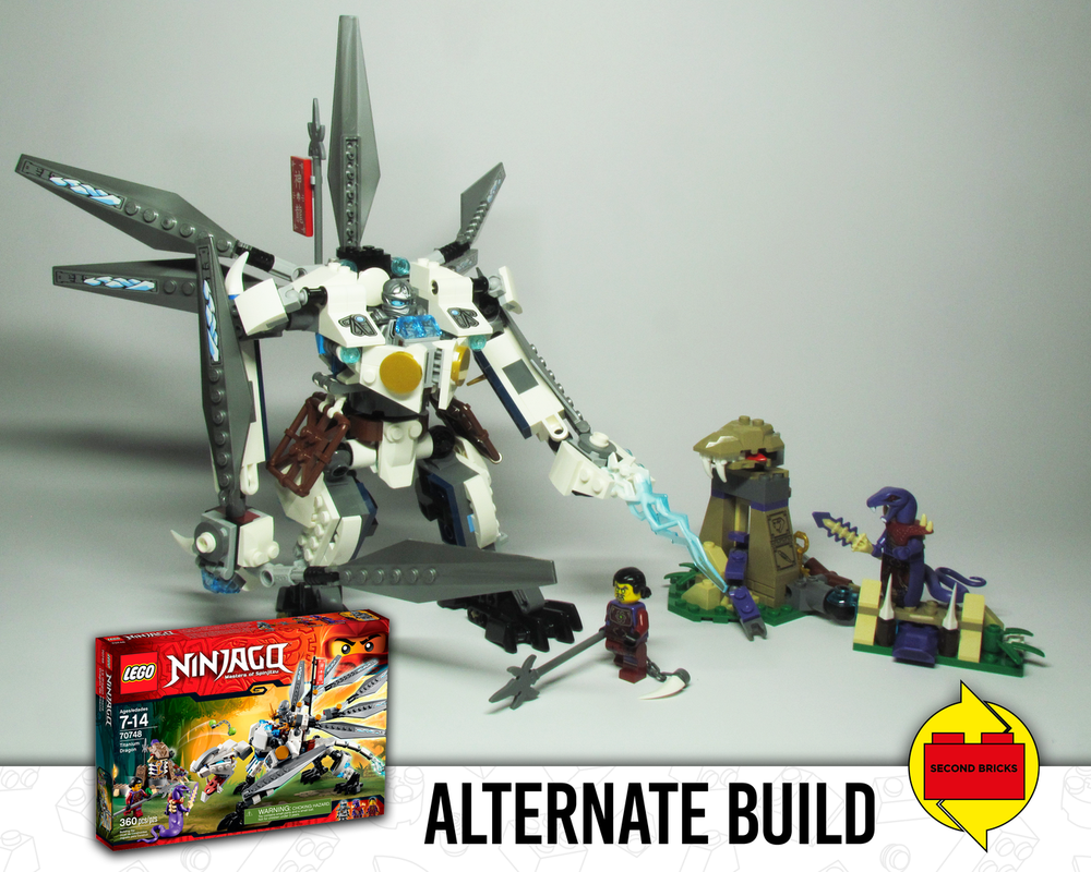 LEGO MOC-240836 70748-2: Titanium Ninja Titan Mech by SecondBricks ...